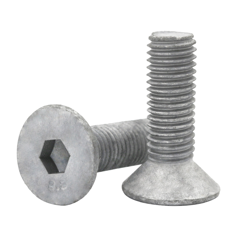 China Handan HDG DIN7991 CSK Hex Socket Bolts – Factory Direct factory ...
