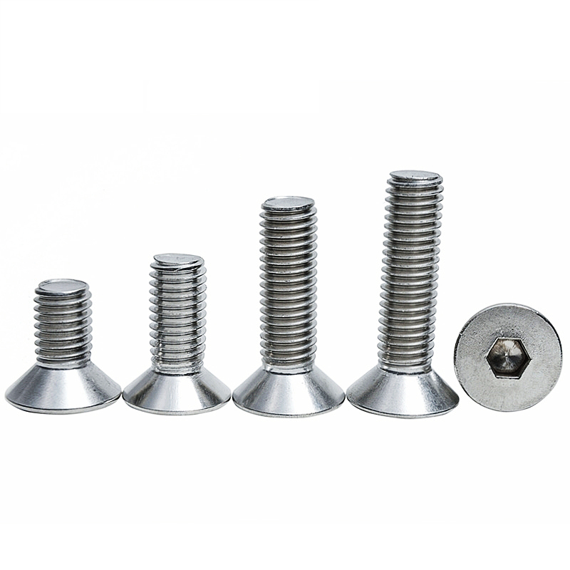 China DIN 7991 Stainless Steel Hex Socket Countersunk Bolts – Flush ...